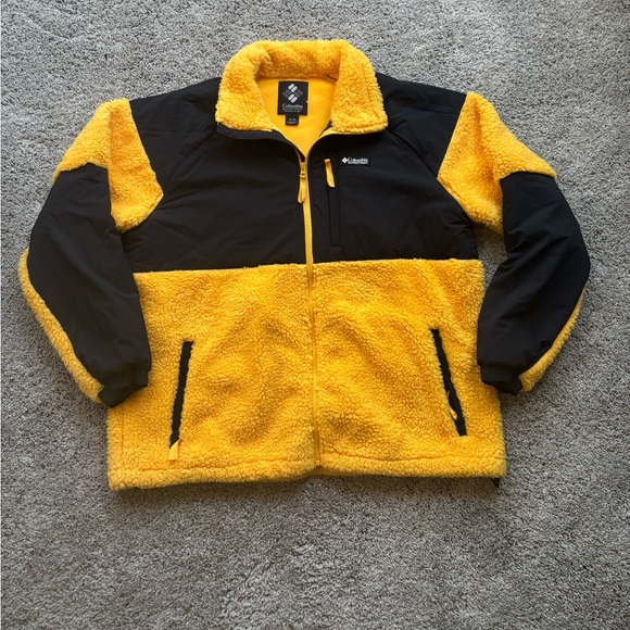 Columbia | Jackets & Coats | Columbia Mens Yellow And Black Ballistic ...